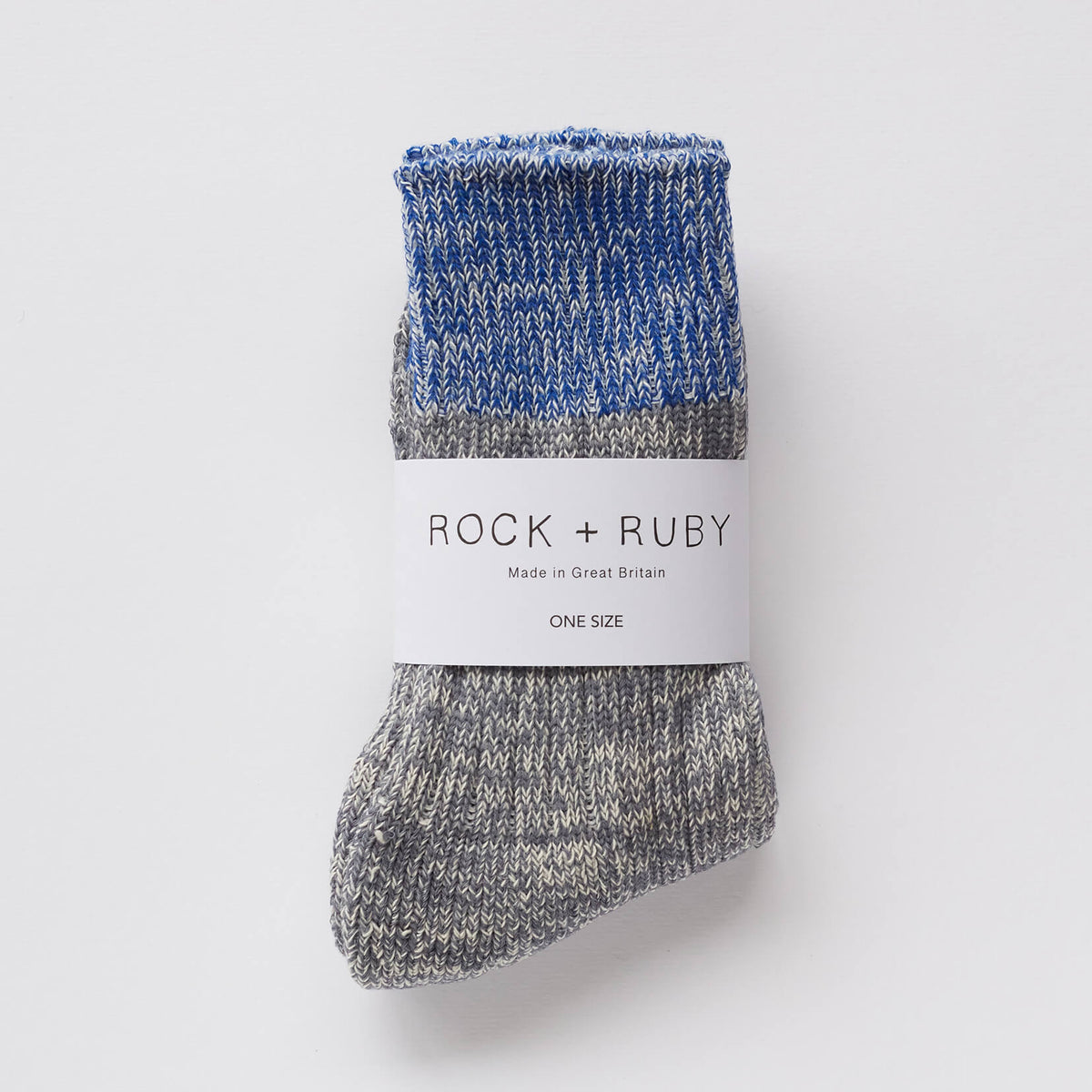 Denim Blue Elsie Cotton Socks – Rock and Ruby