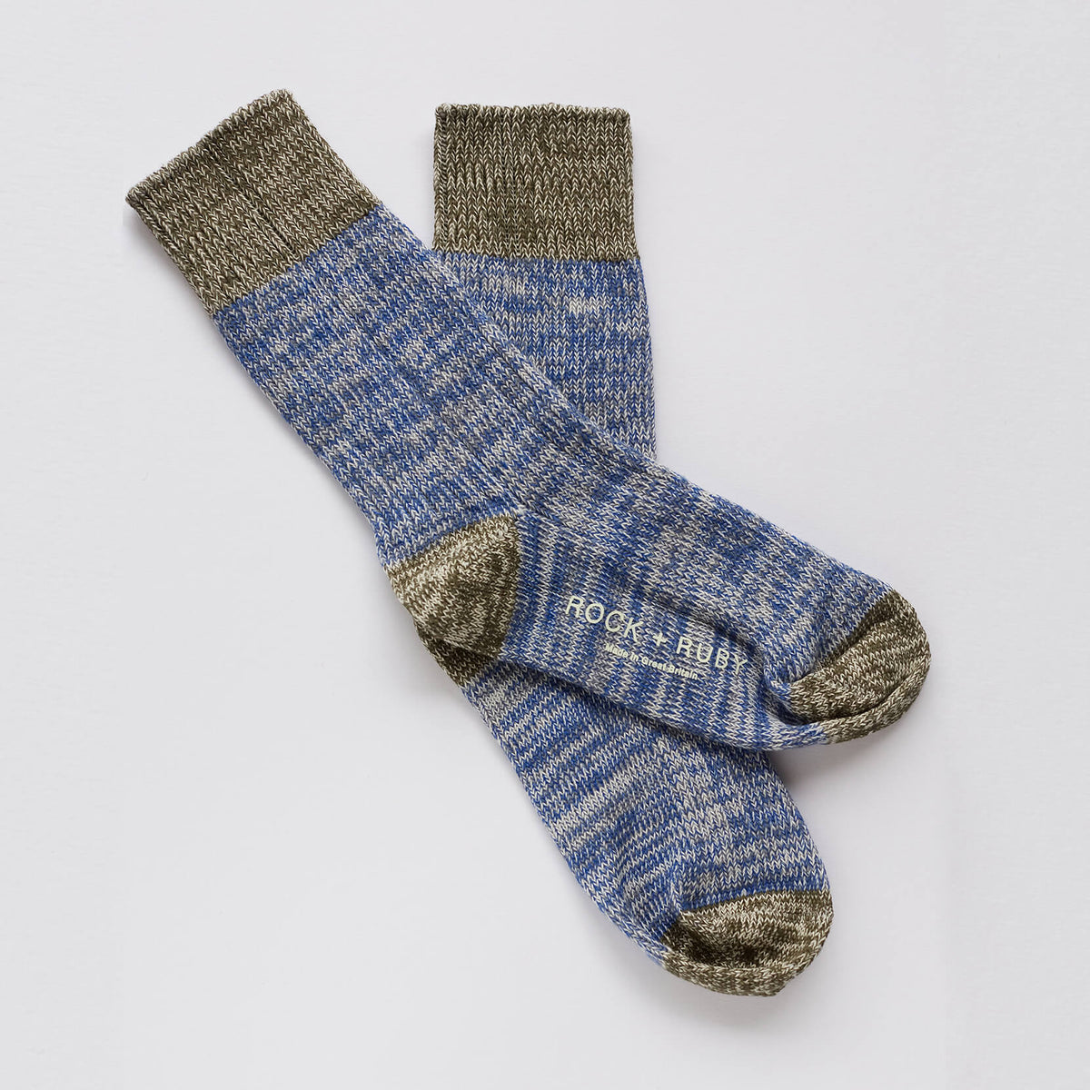 Denim Blue Matilda Cotton Socks – Rock and Ruby